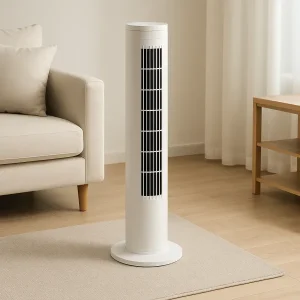 Slim tower fan for home use